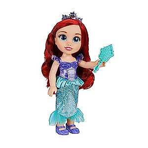 Disney Princess My Friend Ariel Doll 14 inch Tall includes Removable Outfit, Tiara, Shoes & Brush