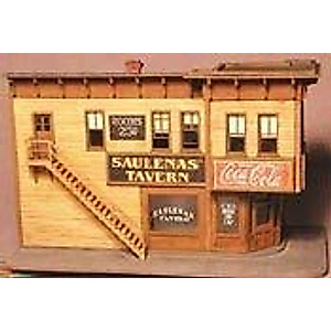 Bar Mills HO Saulena's Tavern Kit