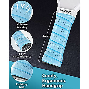 MXVIC Pickleball-Racket-Set 4 Pack with Balls and Paddle Case, Fiberglass Pickle-Ball Paddle Set of 4 for Adults, Kids | USAPA Compliant Pickleball Gear for Beginner, Adults, Kids, Men, Women
