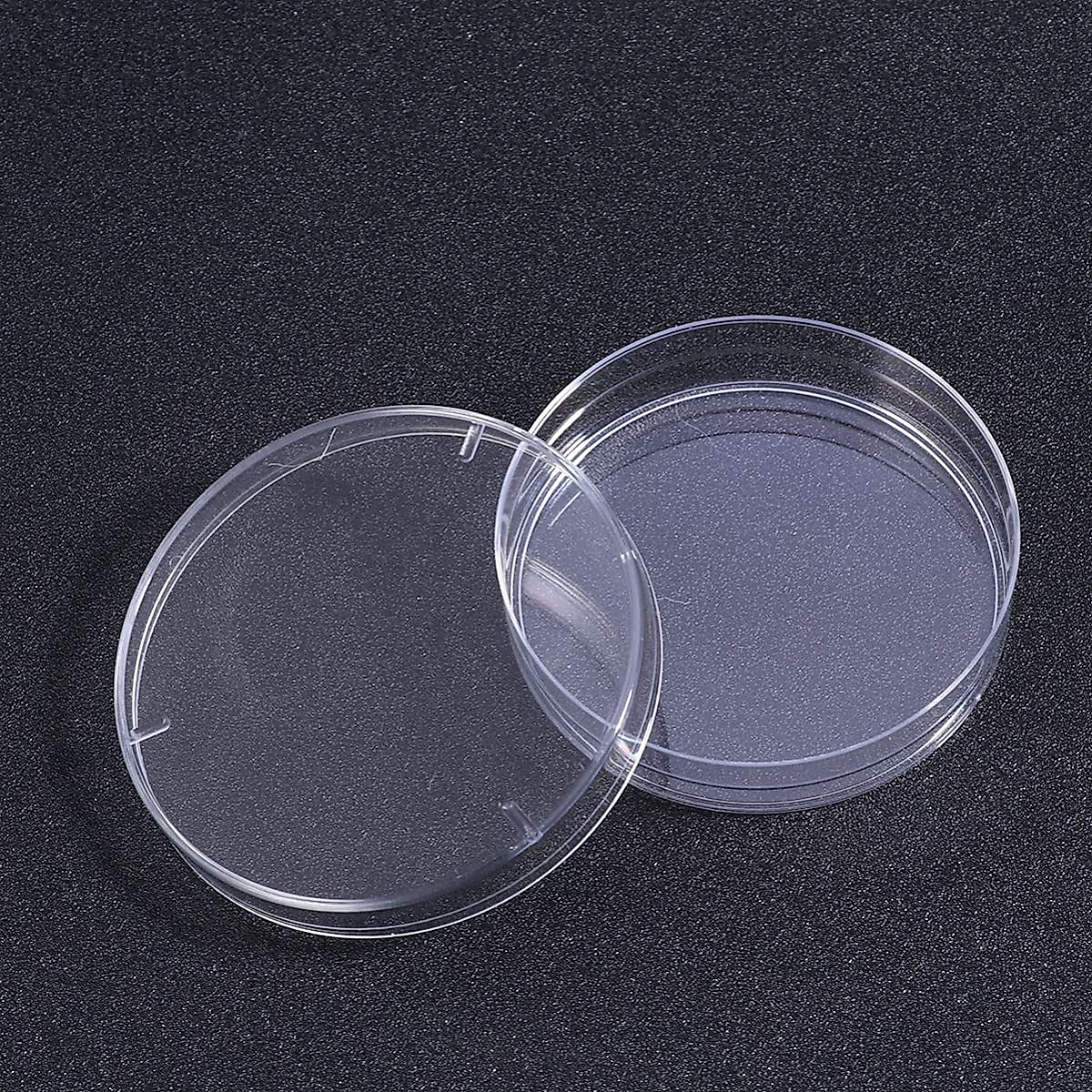20 PCS 60mm Plastic Petri Dishes Culture Dishes with Lids