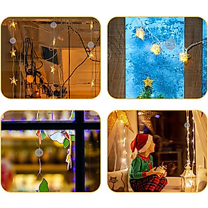 AccEncyc 24Pcs Suction Cups with Loops Window Suckers with Ring Car Glass Windshield Sunshade Suction Cups Aquarium Heater Suction Cups Glass Suction Pads for Seasonal Xmas Decorations (Clear)