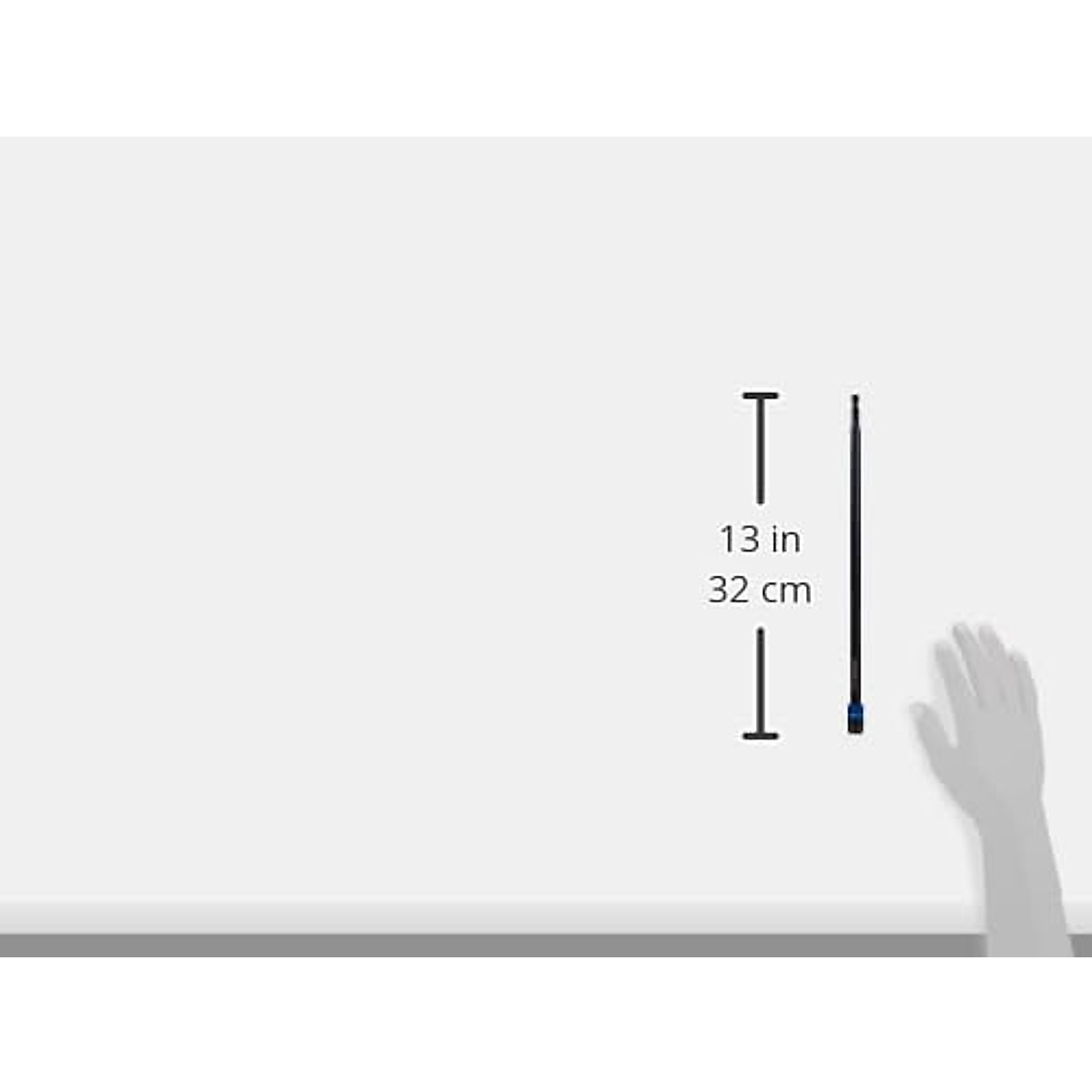 Bosch 2608587521 Quick-Change 1/4" hex Shank Extension for Self Cut Speed Spade bits, Silver, 30.5 cm