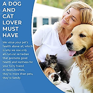 BestLife4Pets Walk-Easy Hip and Joint Supplement for Dogs & Cats - Arthritis Pain Relief and Anti-inflammatory Support Pills for Dogs & Cats Joint Pain Relief - Easy to Use Natural Pills (450 ct)