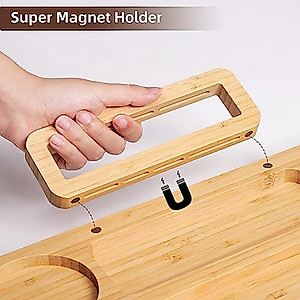 Large Charcuterie Boards, Bamboo Cheese Board and Knife Set, Charcuterie Platter Cheese Trays, House Warming Gifts New Home, Wedding Gifts for Couple, Unique Bridal Shower Gift for Women