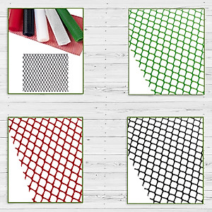 AME D'ESSENCE Bar Shelf Liner 24" x 480" Green Plastic Mesh Liner for Glassware Non Slip Drawer Liner Commercial Grade