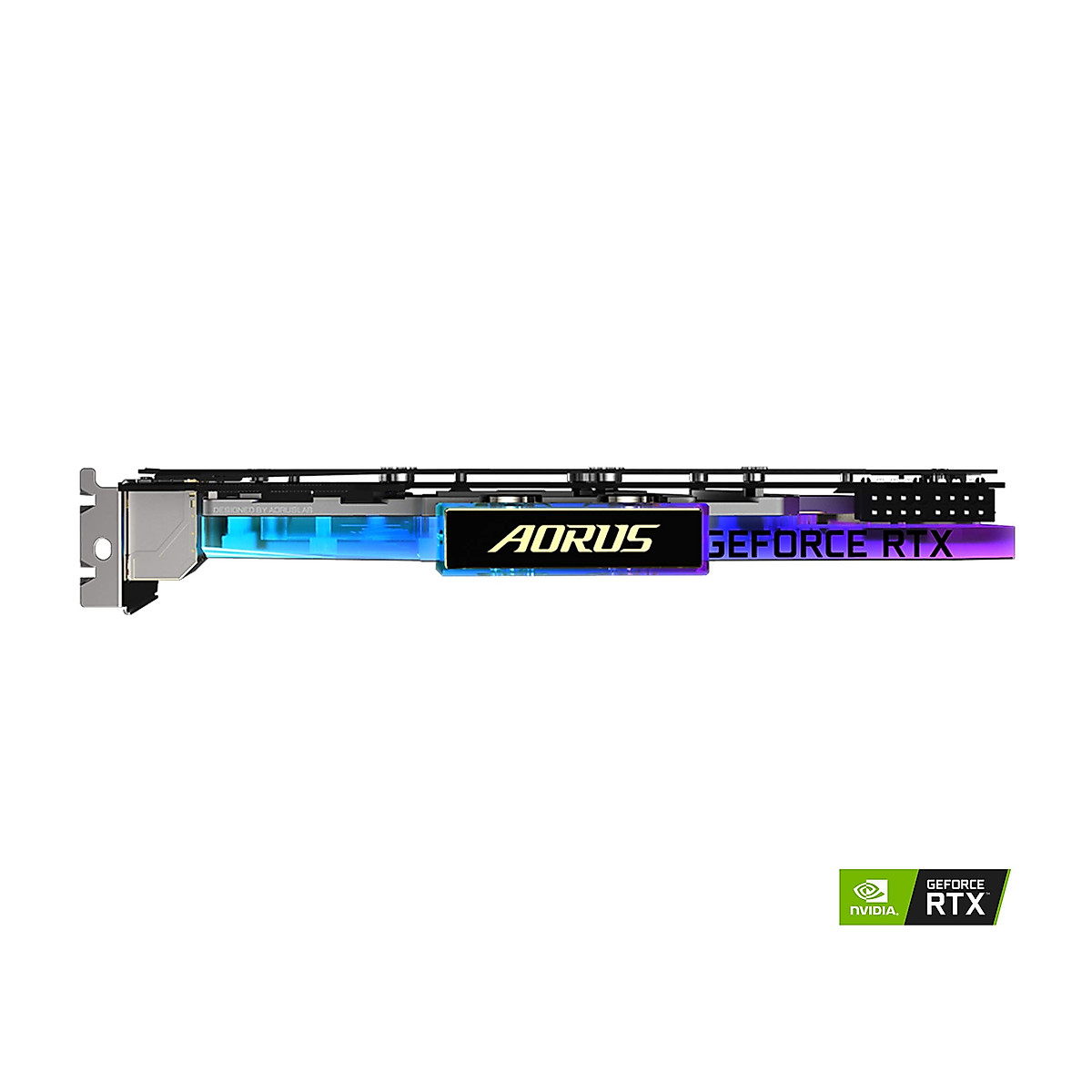 GIGABYTE AORUS GeForce RTX 3090 Xtreme WATERFORCE WB 24G Graphics Card, WATERFORCE Water Block Cooling System, 24GB 384-bit GDDR6X, GV-N3090AORUSX WB-24GD Video Card