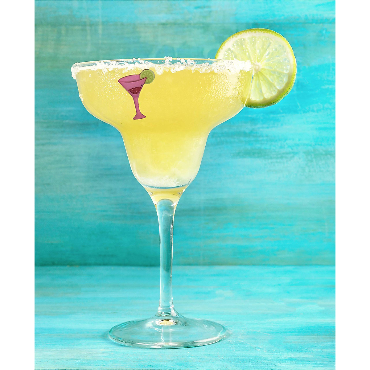 Simply Charmed Cinco de Mayo Party Supplies - Magnetic Wine Glass Charms for Margaritas, Wine Glasses and More