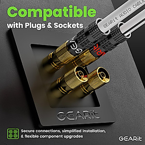 12AWG Speaker Wire, GearIT Pro Series 12 AWG Gauge Speaker Wire Cable (50 Feet / 15.24 Meters) Great Use for Home Theater Speakers and Car Speakers White