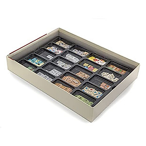 Flying Buffalo Game Piece Counter Trays (5-Pack); War Game and Board Game Storage Sorting Organizers, Aegis Collection