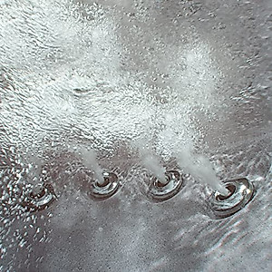 Essential Hot Tubs 24-Jet Waterfront Hot Tub, Seats 5-6, Gray Granite/Charcoal Gray