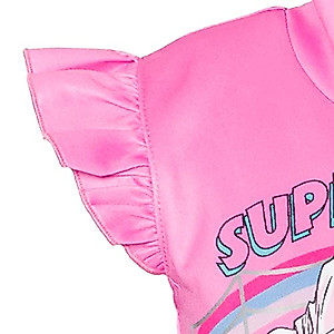 Marvel Spider-Man Spider-Gwen Ghost Spider Big Girls Mesh Cosplay Tulle Dress Pink 10-12