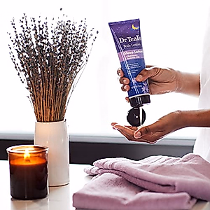 Dr Teal's Body Lotion, Sleep Lotion with Melatonin & Essential Oils, 8 fl oz (Pack of 3)