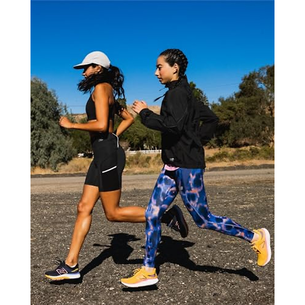 New Balance Men's and Women's 6-Panel Performance Run Hat, One Size, Black