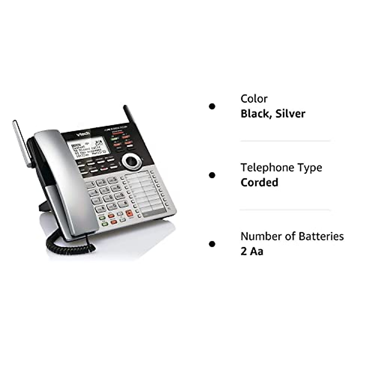VTech CM18245 Extension Deskset for VTech CM18845 Small Business Office Phone System (Renewed)