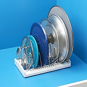 YouCopia StoreMore Lid Holder Extra Wire Dividers, Gray