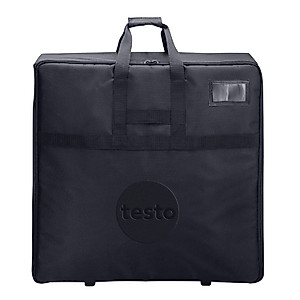 Testo 420 Flow Hood – Air Flow Meter for Airflow, air velocity, volume flow, temperature, and relative humidity – HVAC Air Flow Meter CFM with Tiltable Display, Bluetooth, and App Compatibility