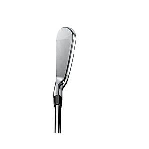 Cobra Golf 2022 King Forged Tec X Iron Set (Men's, Right Hand, KBS TGI 75, Reg Flex, 5-GW), Satin Chrome