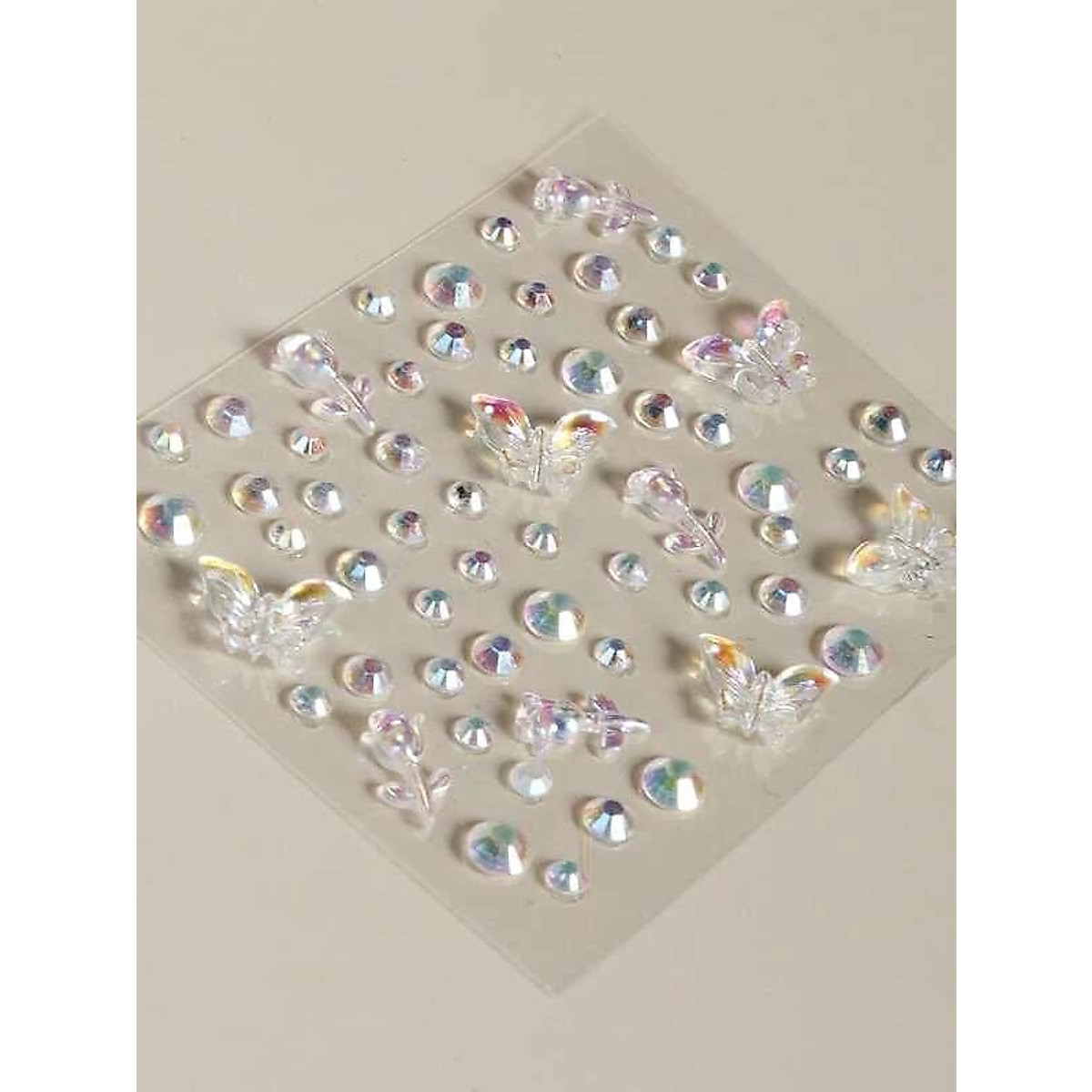 WUIOS Face Gems Stick on Eyes Face Body Rhinestones for Women Body Face Eyes Gems Crystals Rhinestone Gems Stickers for Face Eye Makeup Taylor Gems (Butterflies)