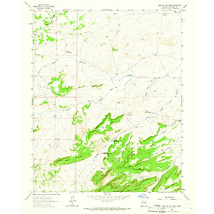 1963 Mesae Los Toros, NM - New Mexico - USGS Historical Topographic Map : 44in x 55in