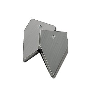 AccuSharp 003 Knife Sharpener Replacement Blades - High-Grade Industrial Tungsten Carbide Sharpener Blades - 2 Reversible Blades - 1 Pack