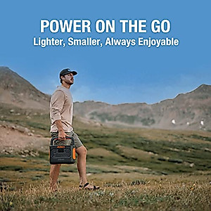 Jackery Explorer 1000 Pro Portable Power Station, Solar Generator with 1002Wh, 2x100W PD Ports, 1.8H to Full Charge, Compatible with SolarSagas, for Outdoor RV, Camping, Emergencies (Renewed)