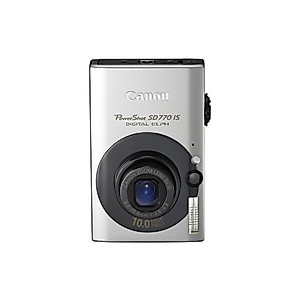 Canon PowerShot SD770IS 10MP Digital Camera with 3x Optical Image Stabilized Zoom (Black)