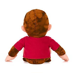 KIDS PREFERRED Curious George Monkey Plush - Classic George 16" Stuffed Animal (91721)