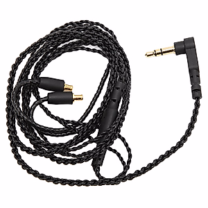 PUSOKEI Headphone Audio Cable A2DC Headphone Jack Hanging On Ear Design 3.5mm Plug for ATH CKS1100 E40 E50 E70 LS200 LS300 LS400 CKR90 CKR100 LS50 LS70