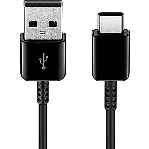 SAMSUNG EP-DG930MBEGWW Original USB Type-C Data Cable, Pack of 2, Black