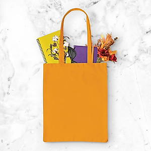 bagand Multicolor Cotton Tote Bags with Handle | 10 Pack Bulk Tote Bags,Cotton Fabric, Economic and Eco-friendly, Reusable Shopping Bags, Shopping Cloth Bags, Colorful Blank