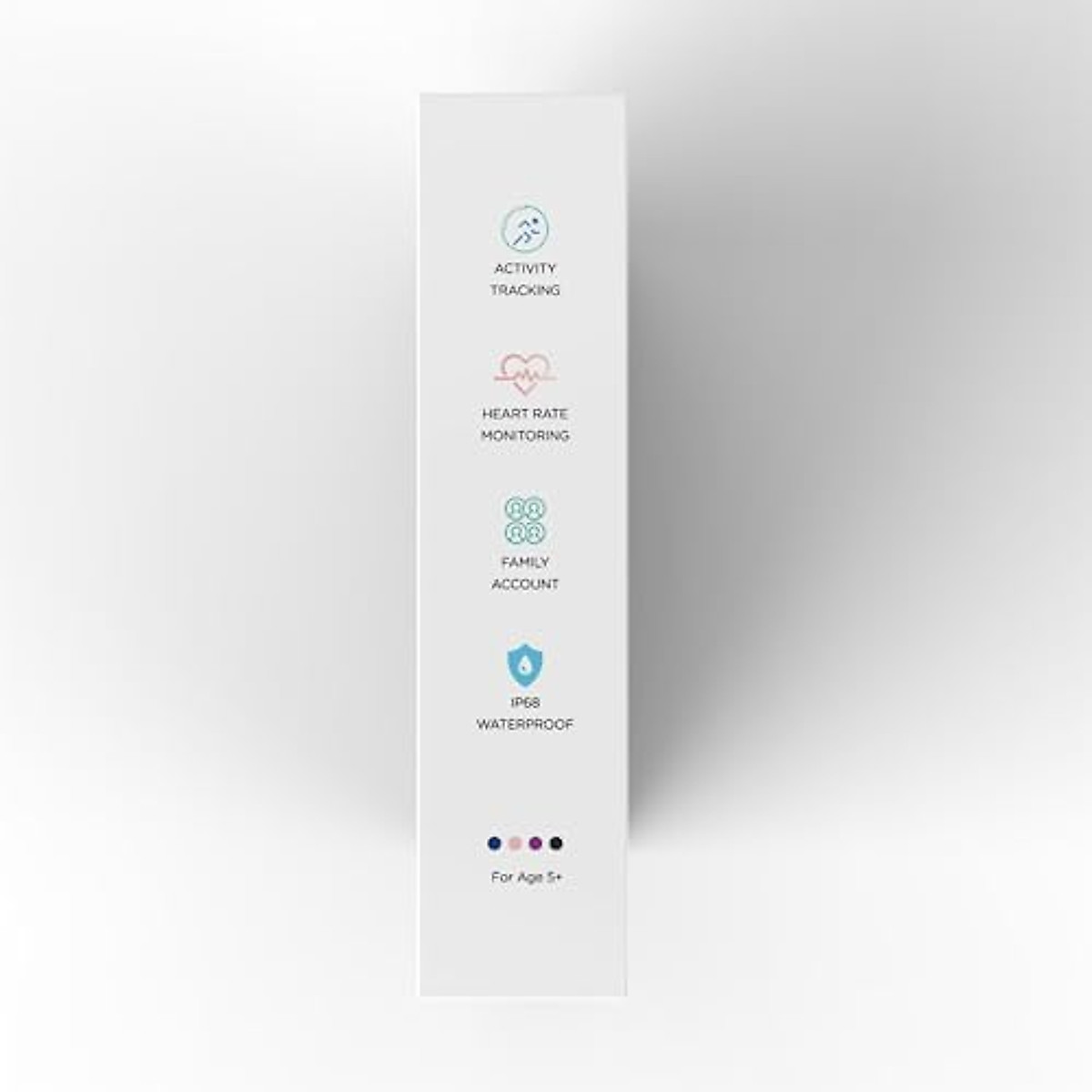 BIGGERFIVE Vigor 2 L Kids Fitness Tracker Watch for Boys Girls Ages 5-15, IP68 Waterproof, Activity Tracker, Pedometer, Heart Rate Sleep Monitor, Calorie Step Counter Watch, Blue