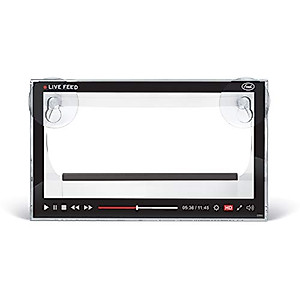 Genuine Fred Live Feed Bird Feeder, Clear