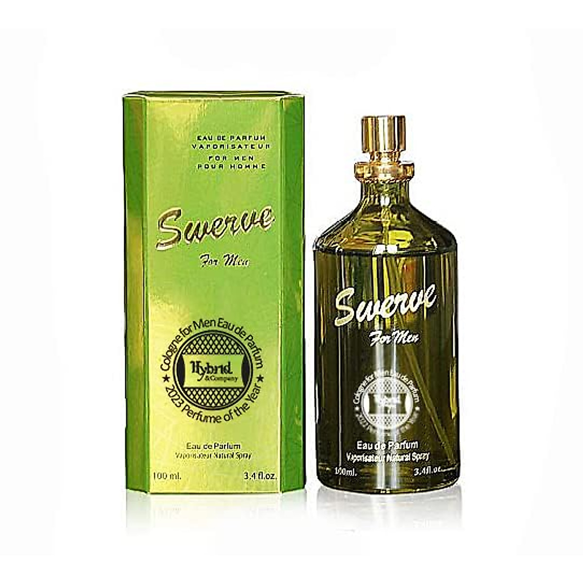 Hybrid & Company Swerve for Ceo Men’s Classic Scent Perfume Eau De Toilette Spray 100 ML