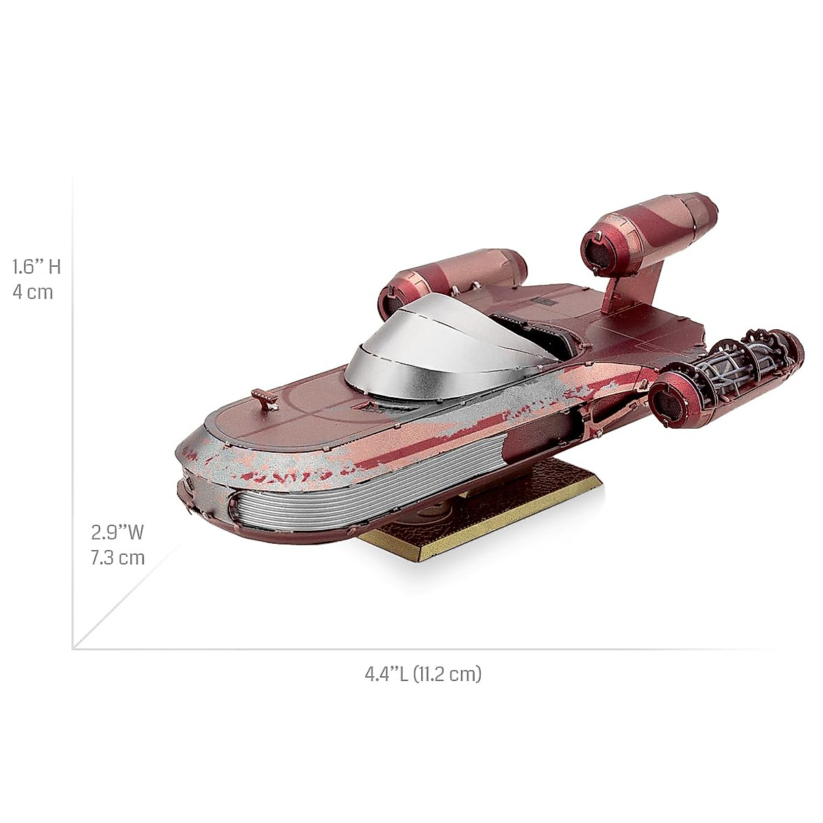 Metal Earth Star Wars X-34 Landspeeder 3D Metal Model Kit Fascinations