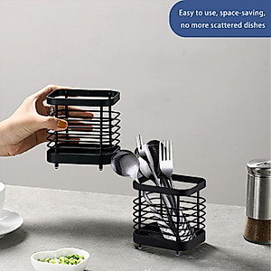 HWultra Sponge Holder for Kitchen Sink, with Two Brush Holder and Stainless Steel Self Drain Tray (1 sponge holder+ 2 small holder)