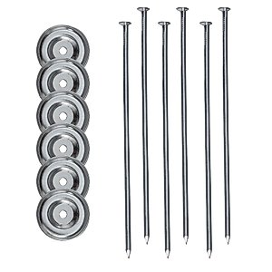 RecPro RV Rug Stakes | Outdoor Furniture | 6 Pack