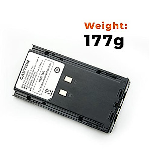 Vineyuan 7.4V 2000mAh KNB-16A Ni-MH Replacement Battery for Kenwood TK-480 TK-380 TK-280 TK-290 TK-190 TK-5400 Two Way Radios