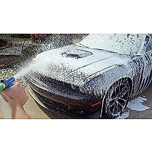 Motor Up Power Foam 2 Pack Refill - with Ceramic Coating Finish - Cleaning Concentrate Powder, Foaming Wash Soap - for Cars, Trucks, & Boats - Includes 2 x 4-Ounce Bag of Cleaning Crystals