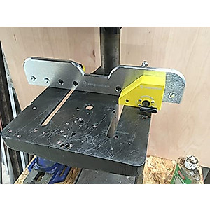 Magswitch 13-by-2.5 Inch Drill Press Fence with Stop Block - Adjustable Fence for Drill Presses