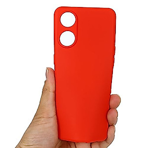 Case for OPPO Reno8 T 5G/OPPO A1 Pro, Liquid Silicone Protective Phone Case for OPPO Reno8 T 5G/OPPO A1 Pro with Silicone Lanyard, Slim Thin Soft Shockproof Cover for OPPO Reno8 T 5G/OPPO A1 Pro