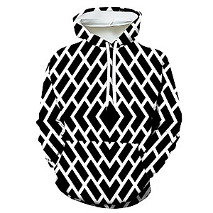 Muscularfit graphic zip up hoodie Crewneck Sweatshirts Graphic Fall Fashion Pullover Drawstring Loose Long Sleeve Print Hooded With Kangraoo Pocket lightning deals of today prime clearance Black M