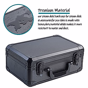 D DACCKIT Carrying Case for Steam Deck - Storage Case for Steam Deck Console & Accessories