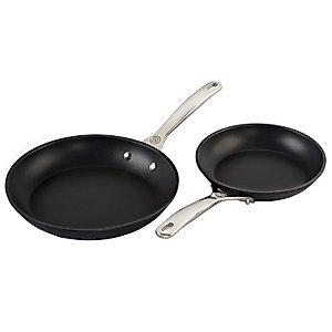 Le Creuset Toughened Nonstick Fry Pan Set, 2-Piece, 8 & 10-Inch