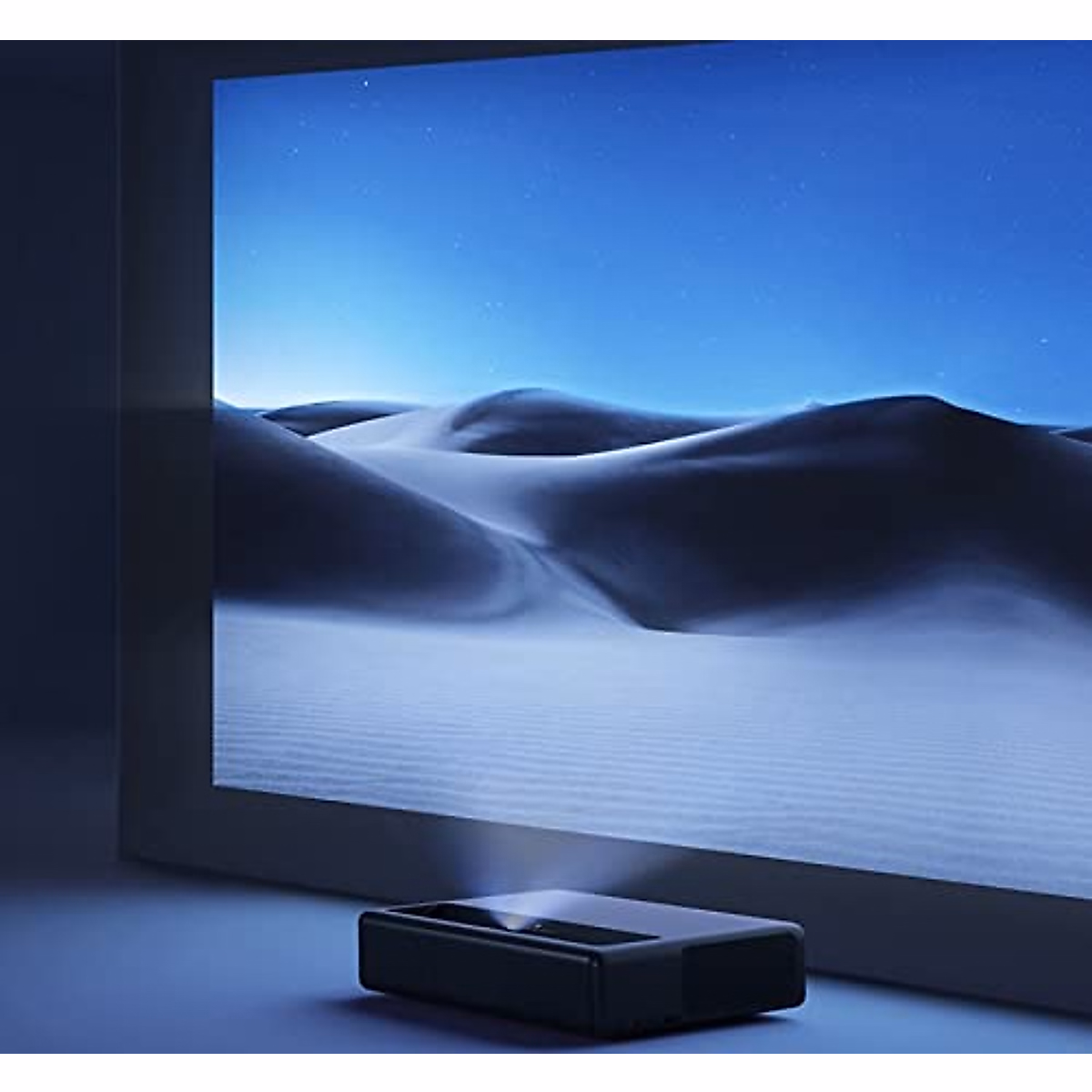 Blacklight Projector Projector,Mini Cinema Projector, 4K Projection TV, Ultra Short Throw Home Theater with Smart Cooling,2000 Lumens 150 Inch TV Projector Projector, for Party, Home, Office