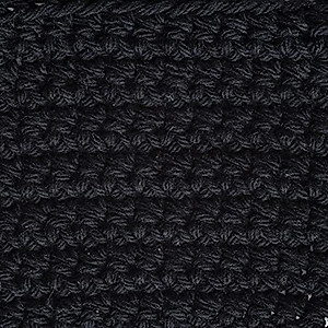 Lily Sugar'n Cream Cotton Cone Yarn, 14 oz, Black , 1 Cone