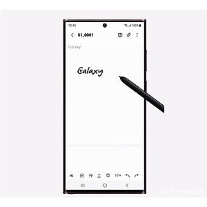 F-TECH S22 Ultra S Pen (WithBluetooth) Replacement for Samsung Galaxy S22 Ultra 5G All Versions Touch Stylus Pen with 5*Tips/Nibs (Black)
