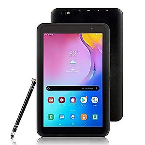 ECS Elitegroup Liva Mercury 8 inch Rugged Tablet, Android 10, Octa-Core Processor, 3GB RAM 32GB Storage, 8 inch IPS HD Display, Dual Camera, WiFi ac Dual Band, Free Stylus(Early Access Deals),Black