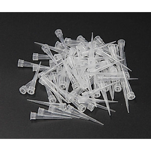Laboratory 0.5-10μL Lab Liquid Pipette Pipettor Tips, Universal Pipette Tips, 1000 Pcs/Bag (1000)