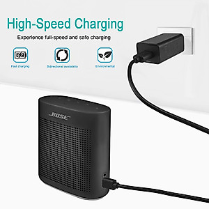 Replacement USB Charging Cable Power Cord for Bose QC20 SoundLink,Charger for Beats Powerbeats2 Studio 2.0 Headphones Earphones,Speaker,Mini 2,QuietComfort 35 Adapter