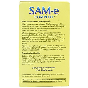Nature's Made Sam-e Complete 400-mg 36 Tablets (2 Pack)